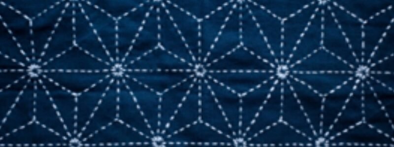 Sashiko pattern – Hemp Leaf (Asa-no-ha) - Affordable Kind Craft