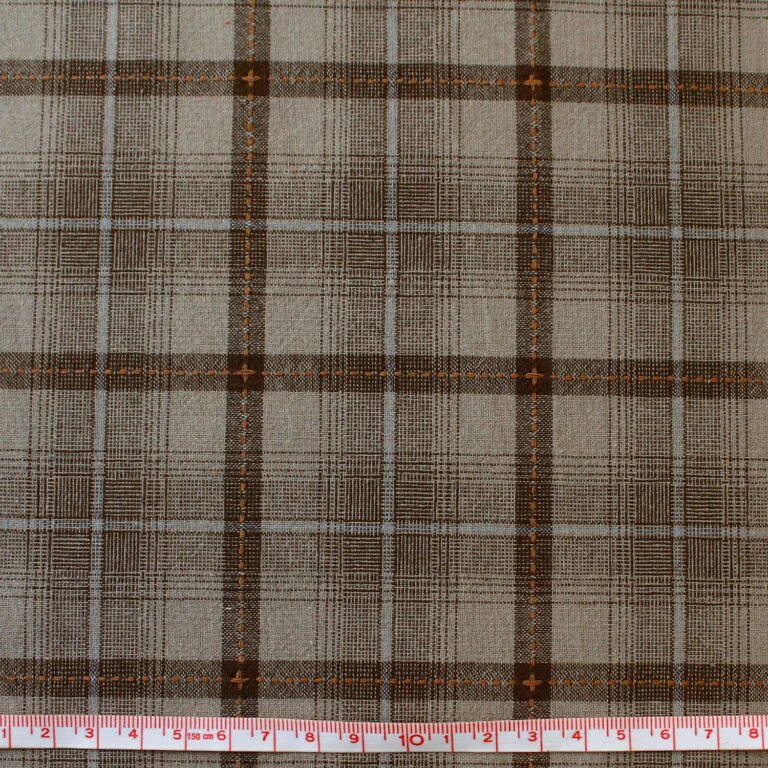 Japanese yarn dyed fabric plaid 2000. Unparalleled Quality